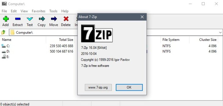 Programe gratuite pentru arhivarea și dezarhivarea fișierelor