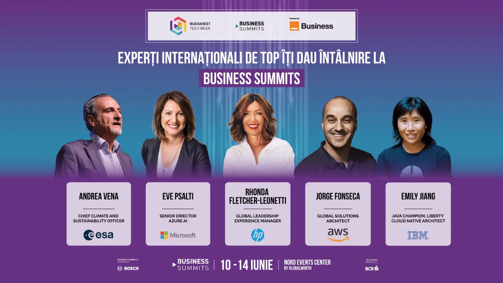 Bucharest Tech Week aduce în prim plan speakeri mondiali de elită la ...