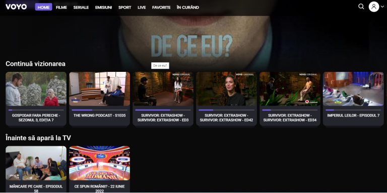 Voyo România: preț abonament Voyo, program, conținut și beneficii