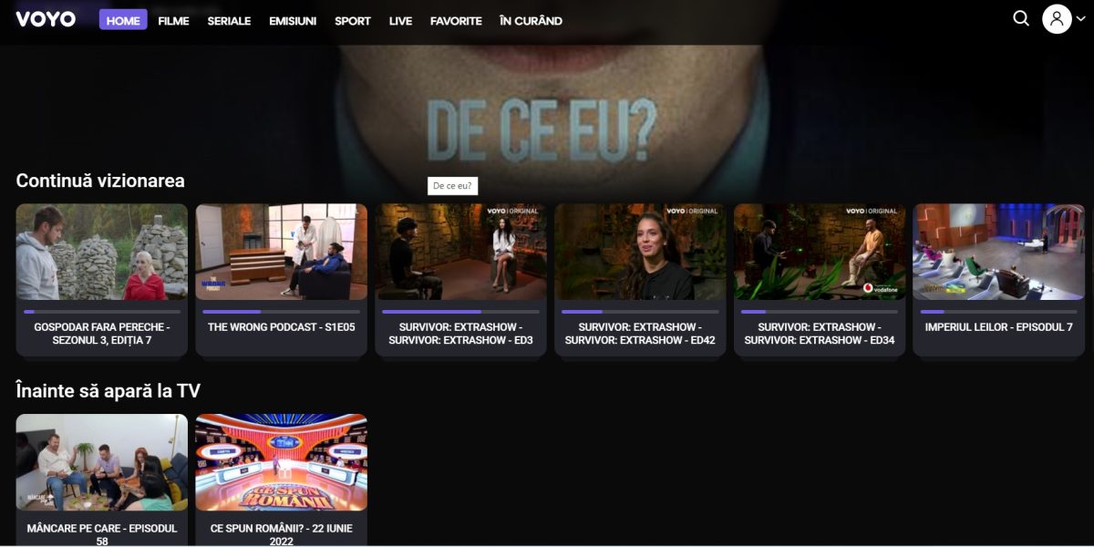 Voyo România: preț abonament Voyo, program, conținut și beneficii